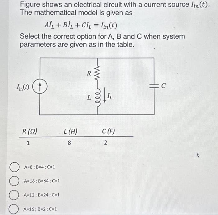 Solved Figure shows an electrical circuit with a current | Chegg.com