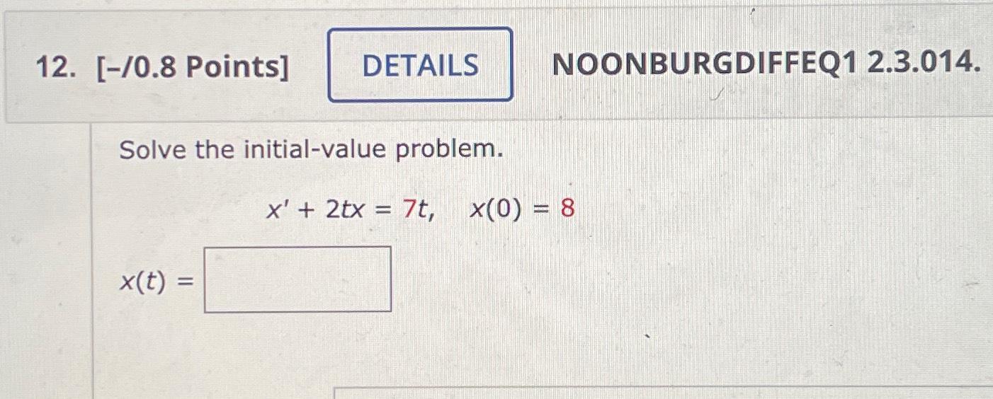Solved Points | Chegg.com