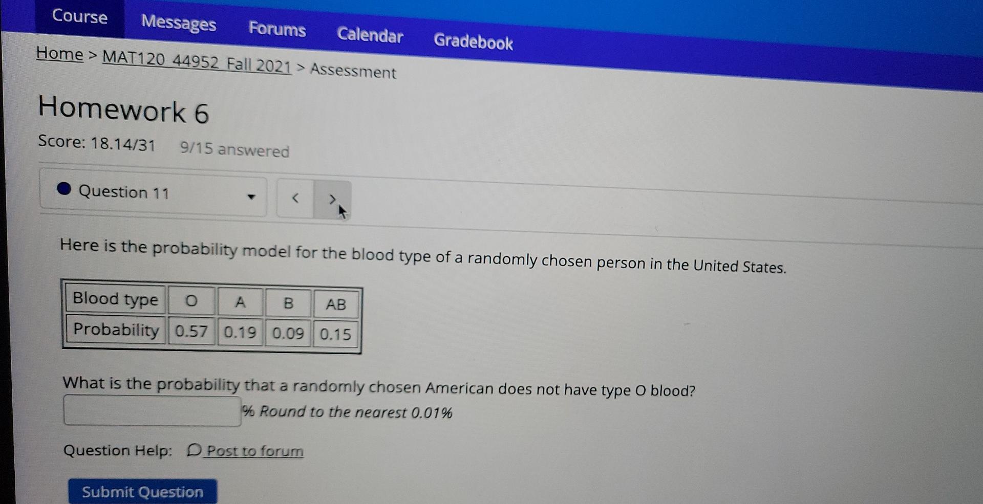 Solved Course Messages Forums Calendar Gradebook Home > | Chegg.com