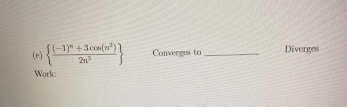 Solved (20 points) Determine whether the following sequences | Chegg.com