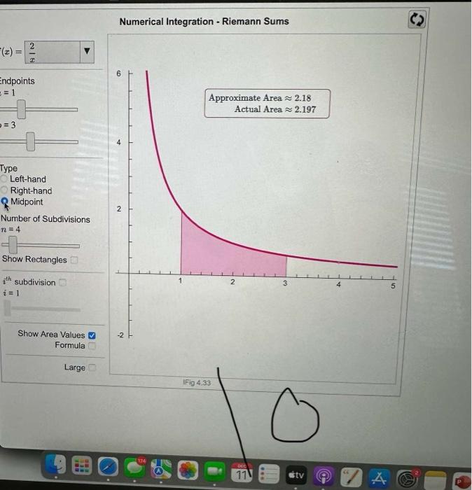 Solved Numerical Integration - Riemann Sums f(x)=2x+5 | Chegg.com