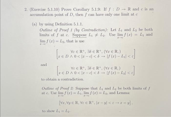 Solved Introduction to Analysis IISolve #2(a) using Analysis | Chegg.com