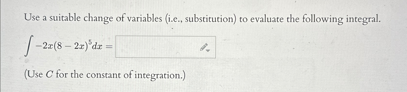 Solved Use a suitable change of variables (i.e., | Chegg.com