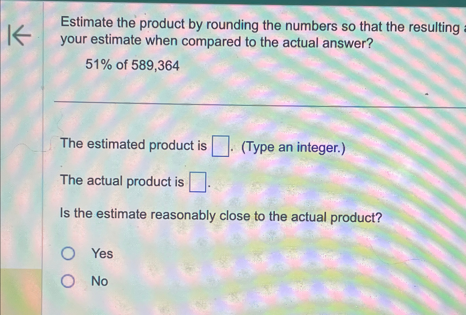 Solved Estimate the product by rounding the numbers so that | Chegg.com