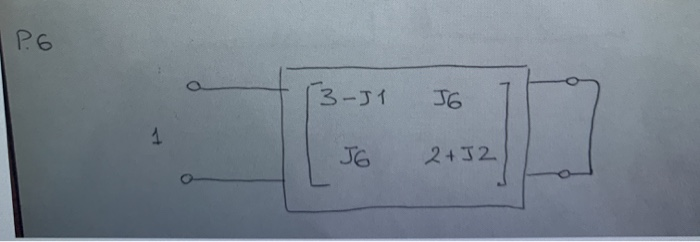 Solved Find the scattering parameters for the circuits below | Chegg.com