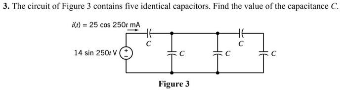 Solved 3. The circuit of Figure 3 contains five identical | Chegg.com