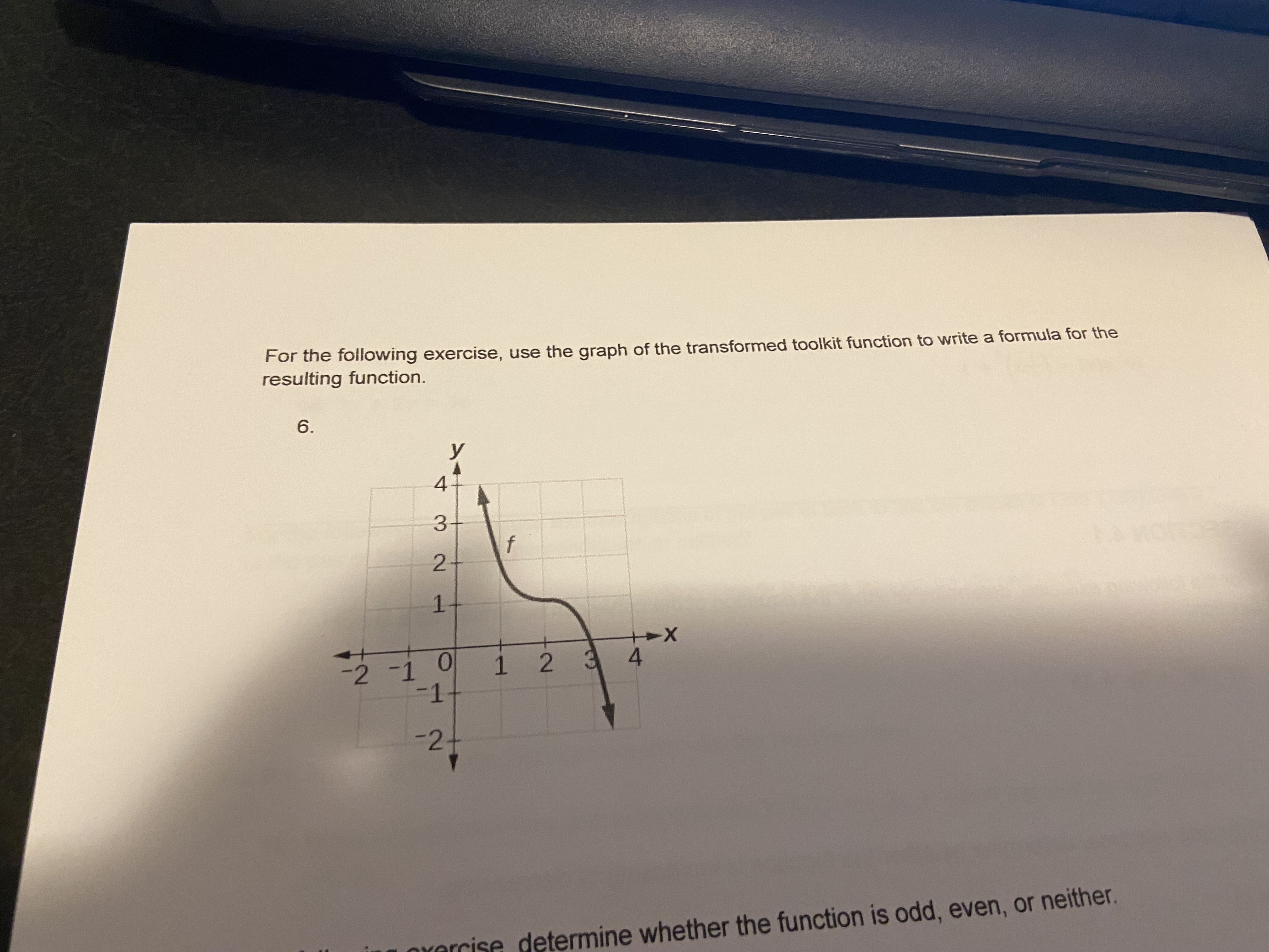 Solved For The Following Exercise Use The Graph Of The