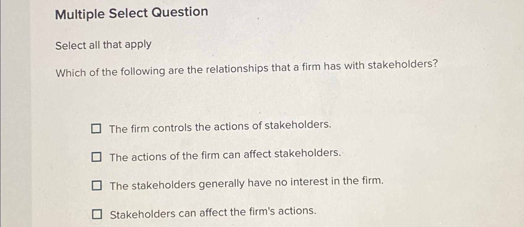 Solved Multiple Select QuestionSelect all that applyWhich of | Chegg.com