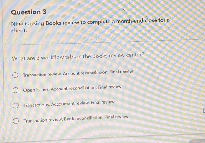 Solved What statement is true about the Additional Items in | Chegg.com
