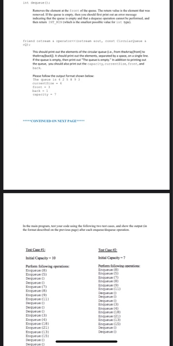Solved Implement Consumed That Represents A Circulare It 5906