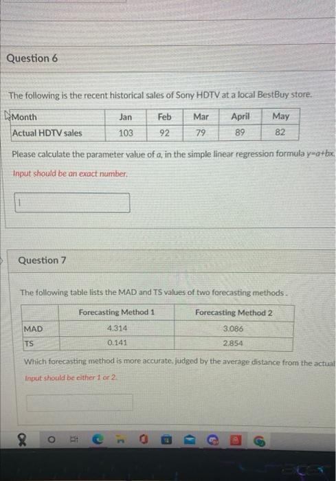 Solved need full worked out problem 6&7 please thank you so | Chegg.com
