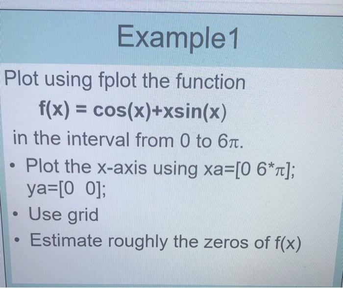 Solved Could You Pleas Solve This Using Octave Matlab