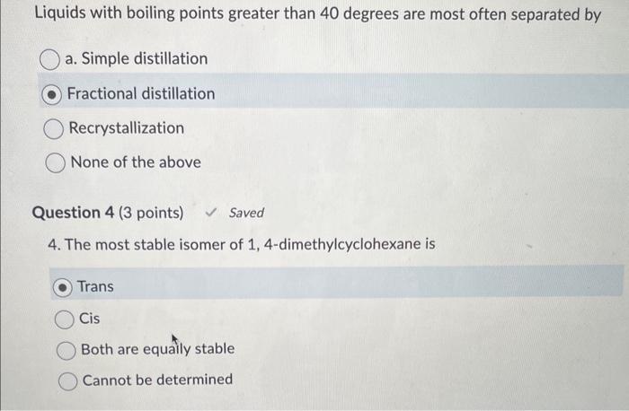 Solved 1. The purpose of recrystallization is Purification | Chegg.com