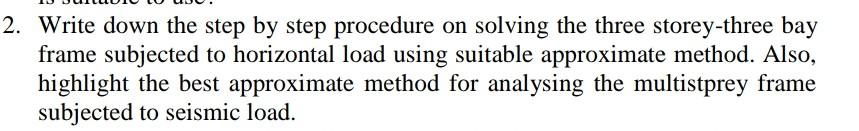 Solved 2. Write down the step by step procedure on solving | Chegg.com