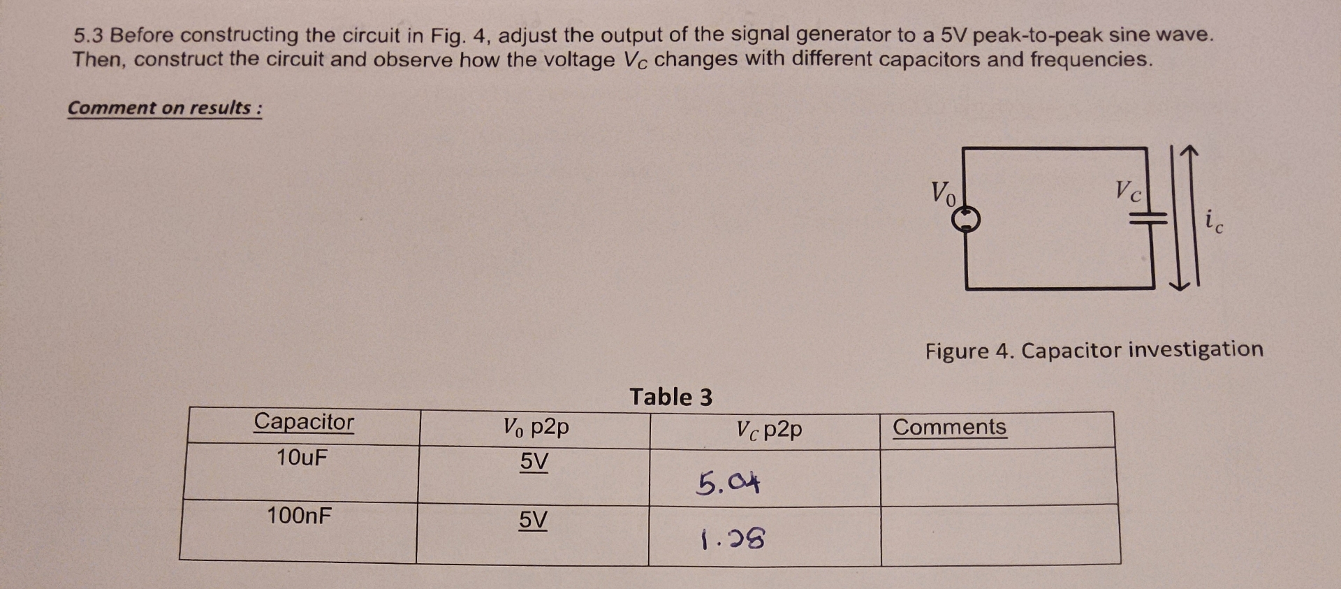 5.3 ﻿Before constructing the circuit in Fig. 4, | Chegg.com