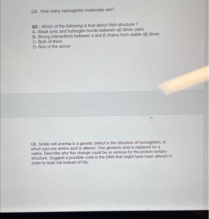 Solved Homework 7 Q1: Which of the following is | Chegg.com