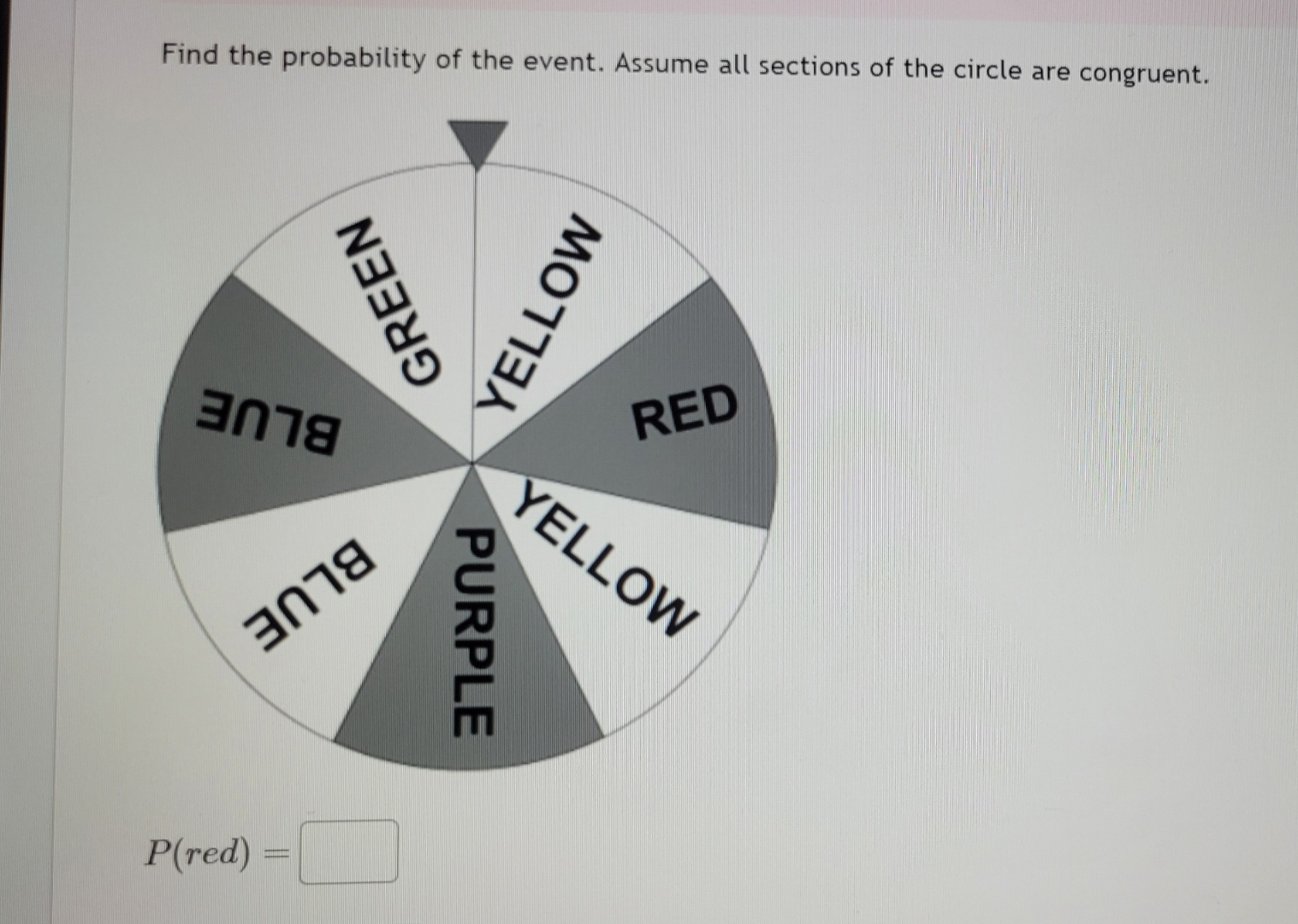 Solved Find the probability of the event. Assume all | Chegg.com
