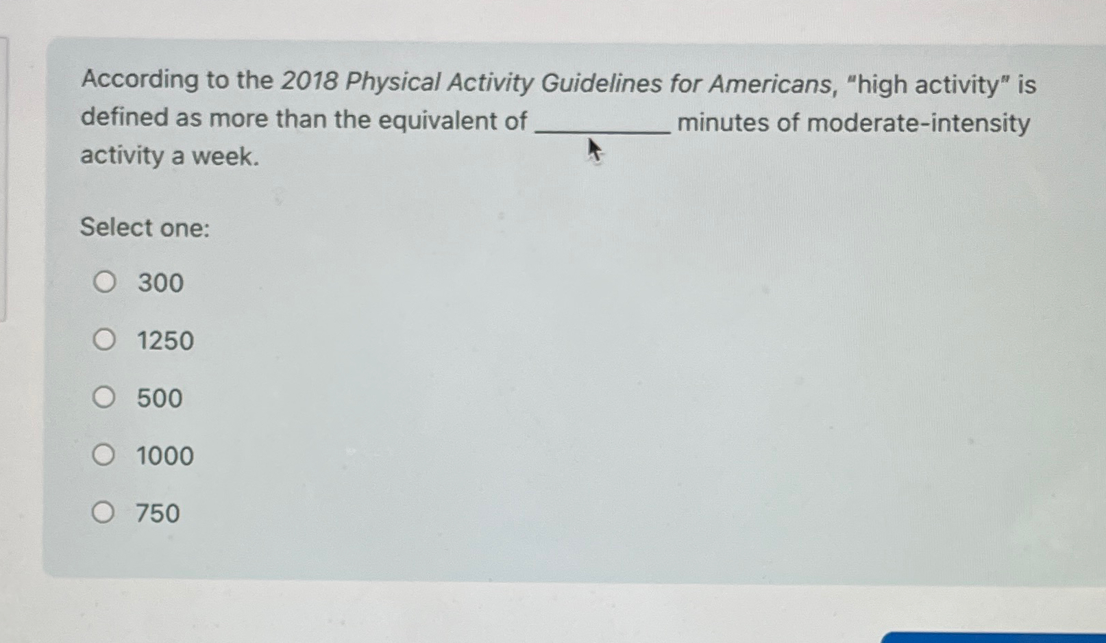 Solved According to the 2018 ﻿Physical Activity Guidelines | Chegg.com