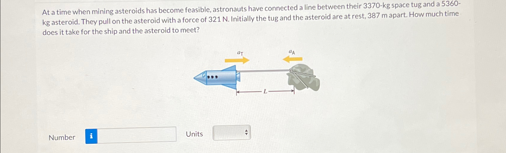 Solved At a time when mining asteroids has become feasible, | Chegg.com