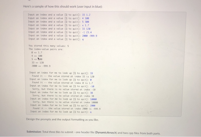 Solved Coom Part 1 Write And Test An Array Class