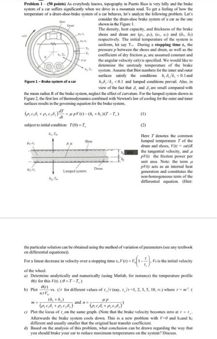 Solved Problem 1 - (50 points) As everybody knows, | Chegg.com