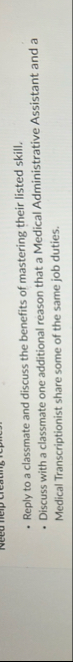 Solved Reply to a classmate and discuss the benefits of | Chegg.com