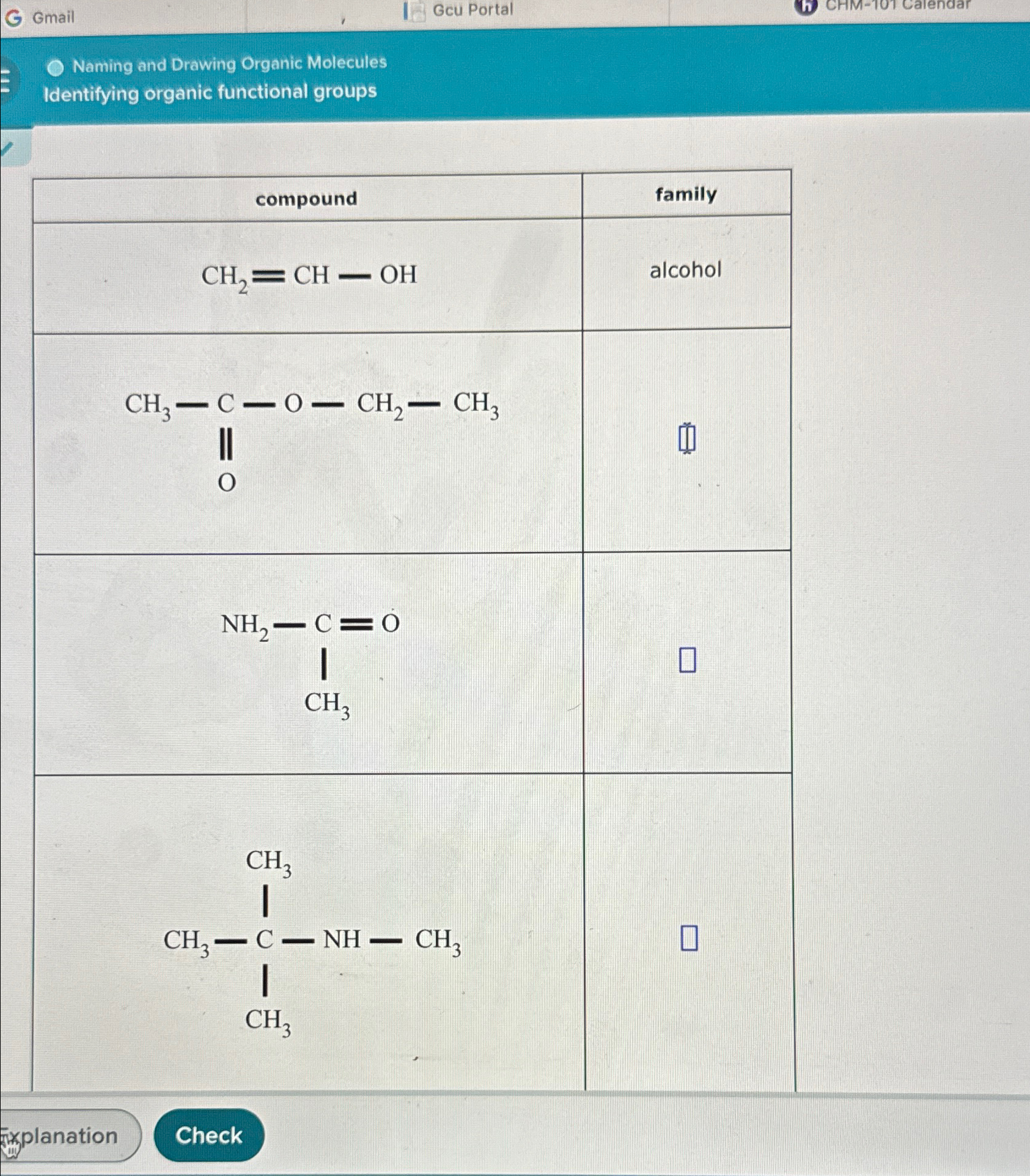Solved Naming and drawing organic molecules, name the | Chegg.com