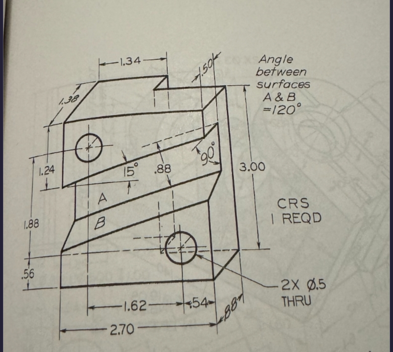 Solved 9.9 ﻿clamp slide - ﻿solidworks step by step how to | Chegg.com