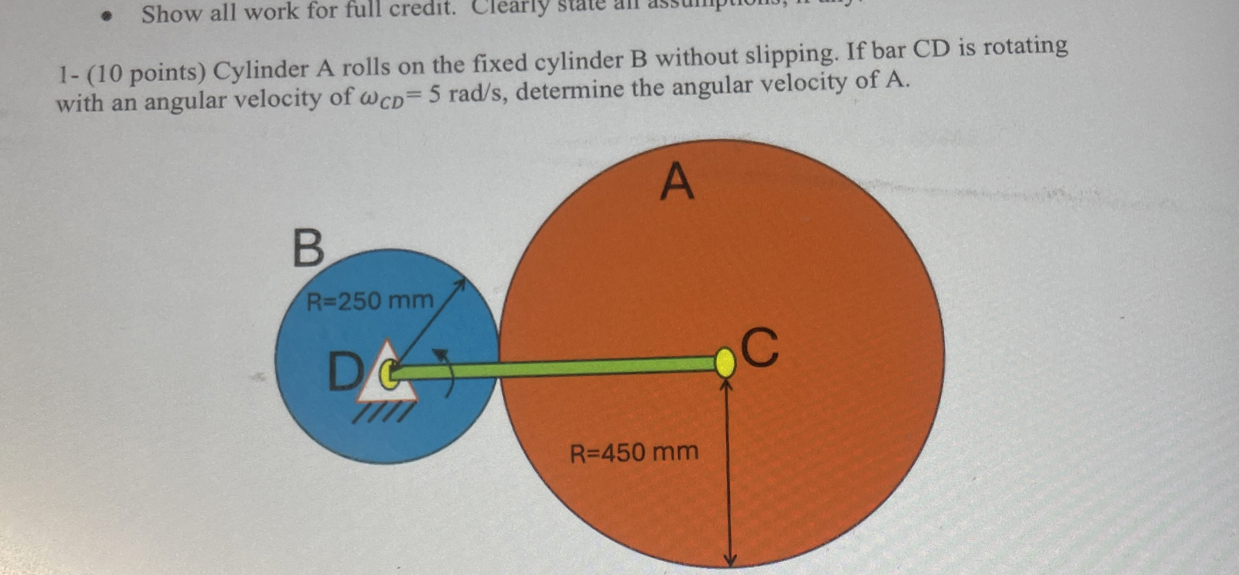Solved Show all work for full credit.1- (10 ﻿points) | Chegg.com