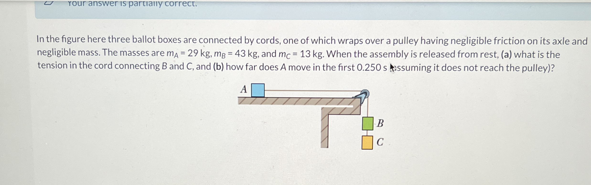 Solved your answer is partialiy correct.In the figure here | Chegg.com