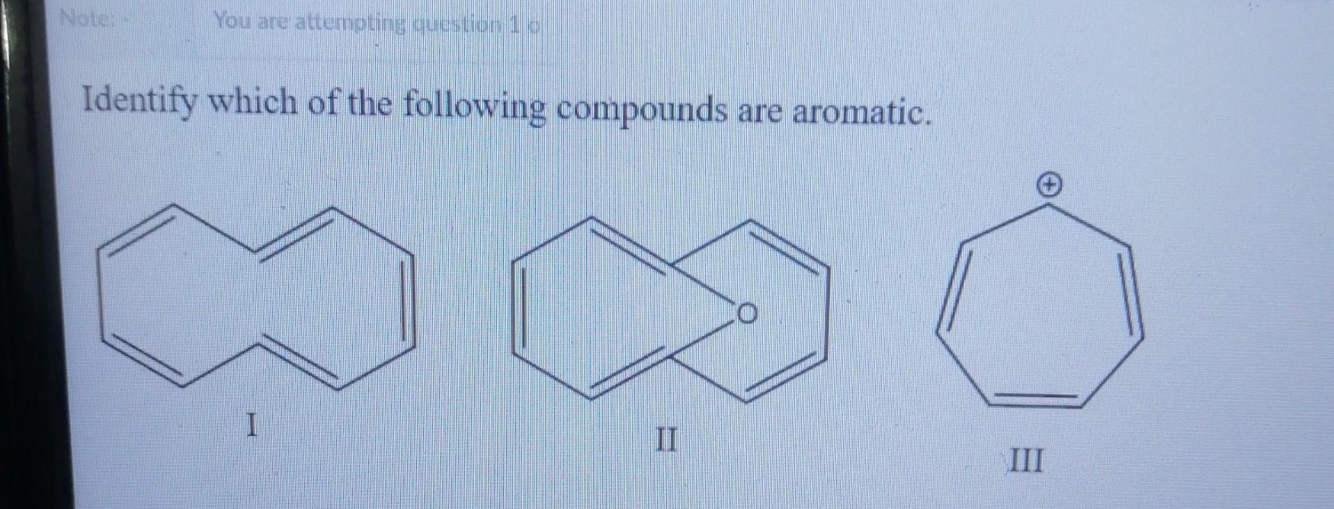 Solved Identify which of the following compounds are | Chegg.com