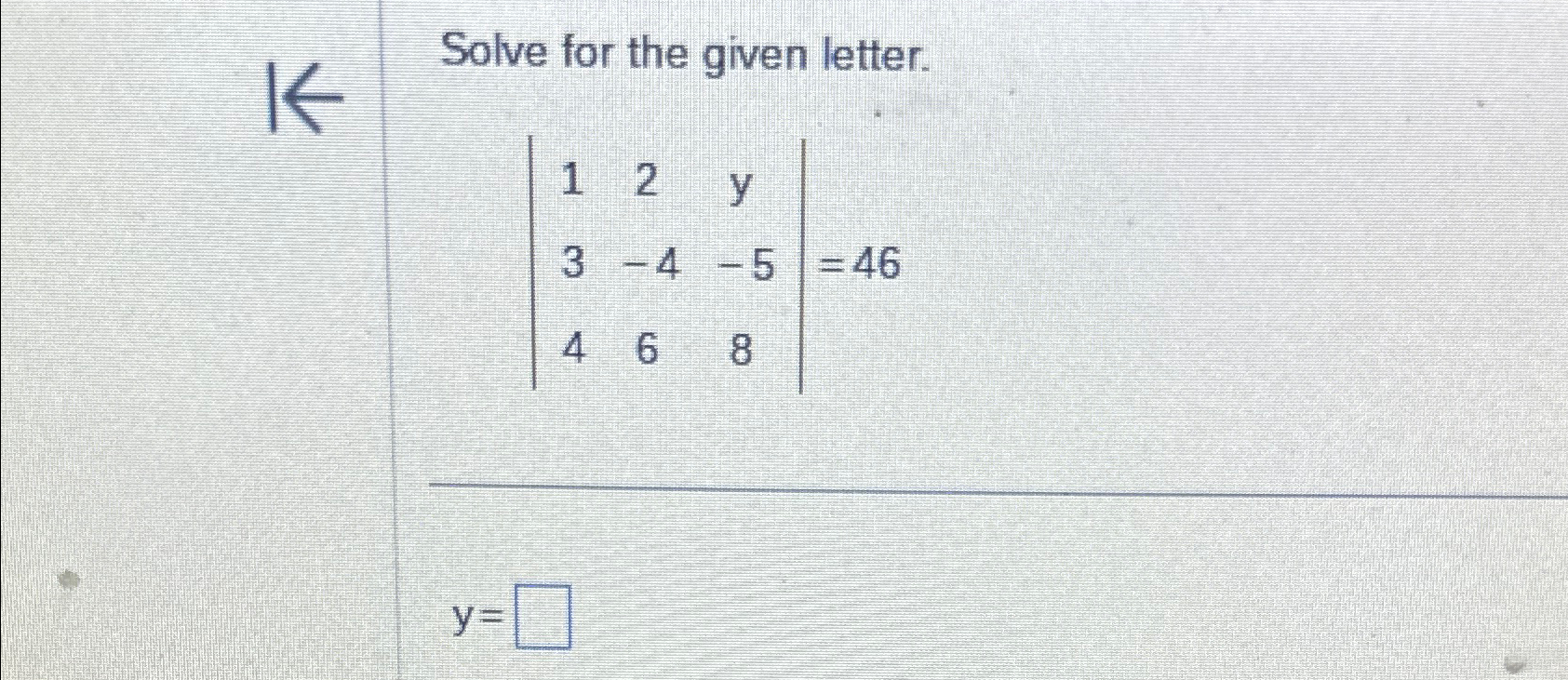 Solved Solve for the given | Chegg.com