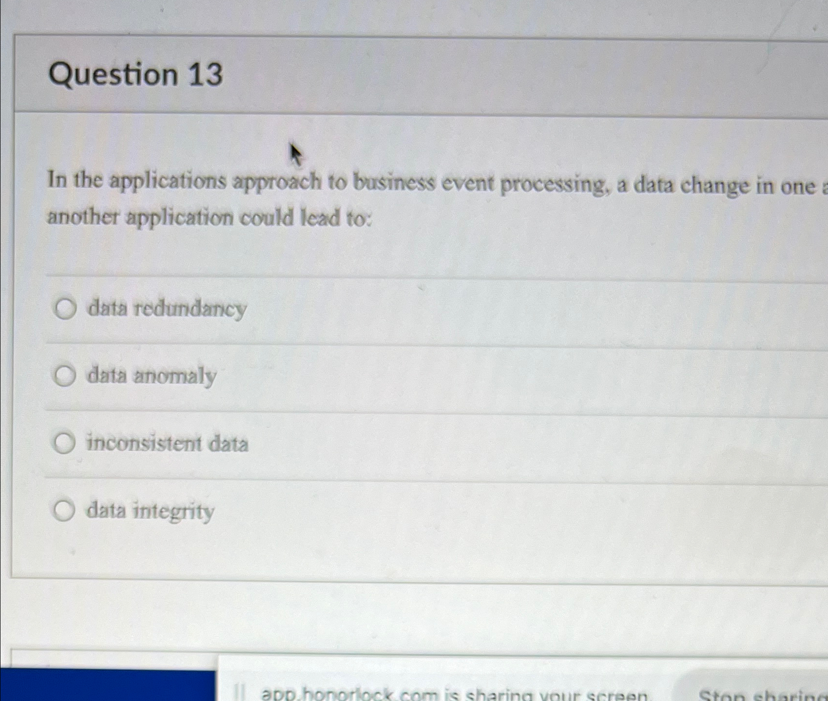 Solved Question 13In the applications approach to business | Chegg.com