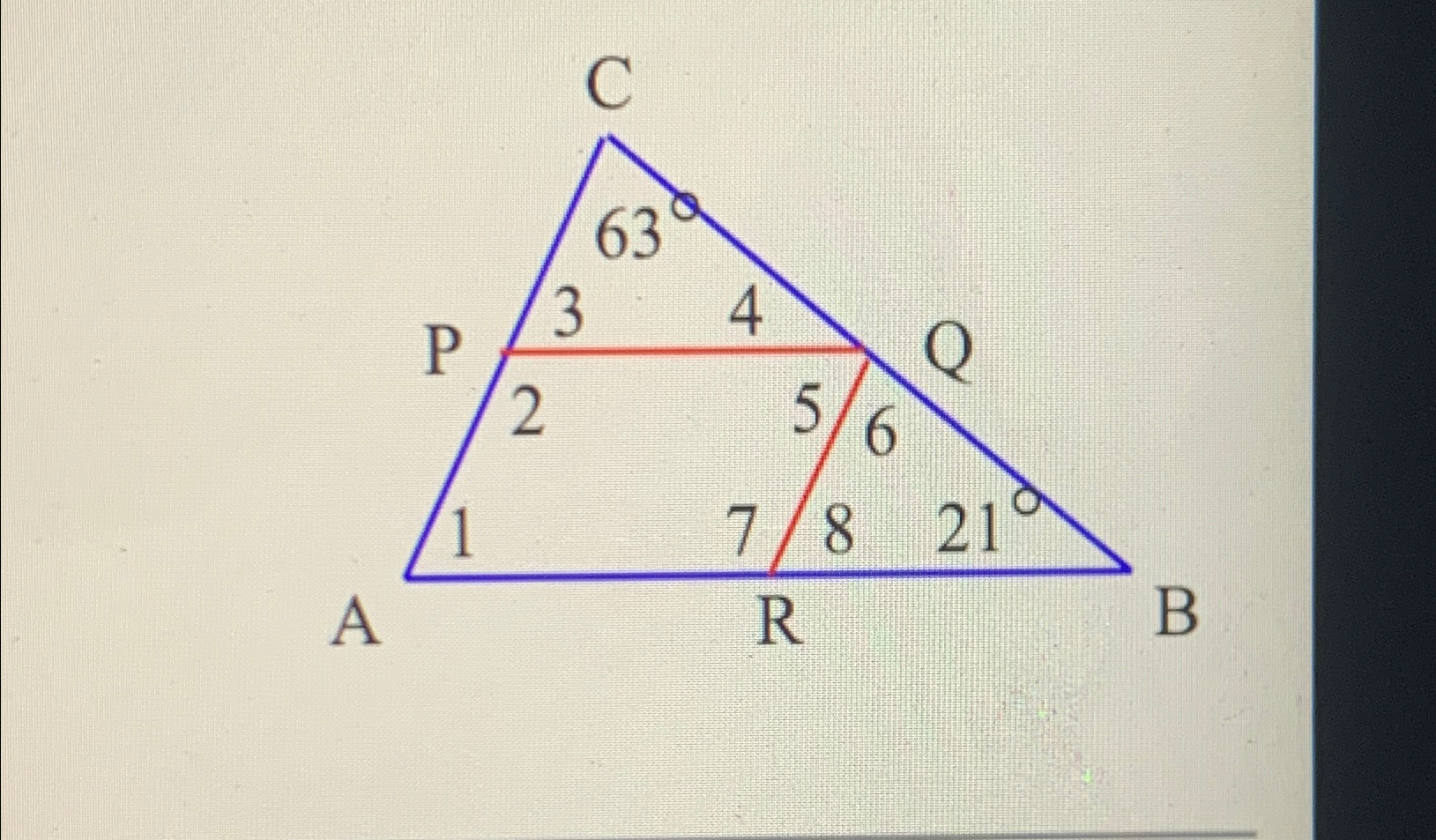 Solved Find the missing angles | Chegg.com