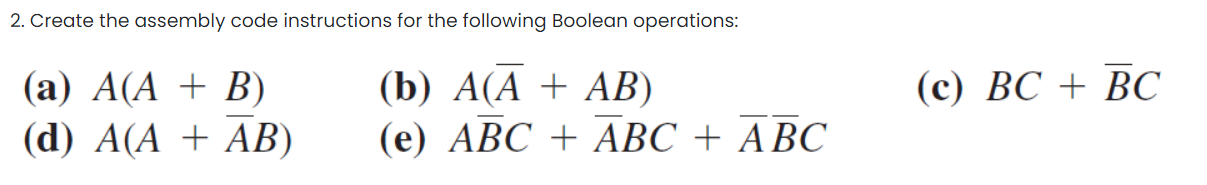Solved RISC-V Logic instructions Create a Basic assembly | Chegg.com