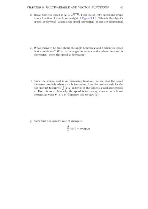 Solved CHAPTER 9. MULTIVARIABLE AND VECTOR FUNCTIONS | Chegg.com