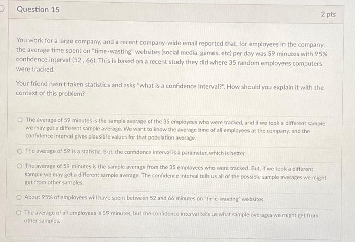 Solved You work for a large company, and a recent | Chegg.com