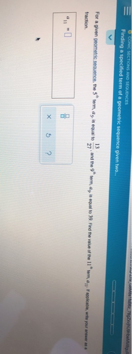Solved USMO16789ZXHUMB CONIC SECTIONS AND SEQUENCES Finding | Chegg.com