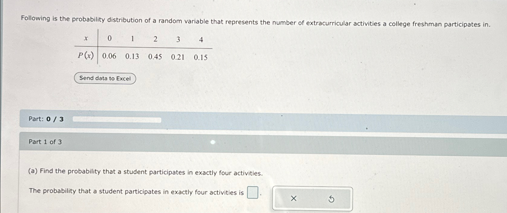 Solved Following is the probability distribution of a random | Chegg.com