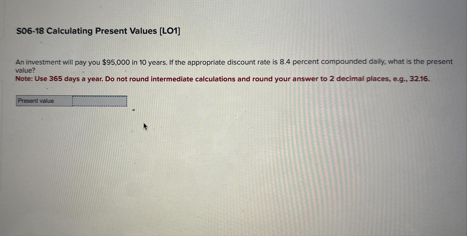 Solved S06-13 ﻿Calculating APR [LO4]Find the APR, or stated | Chegg.com