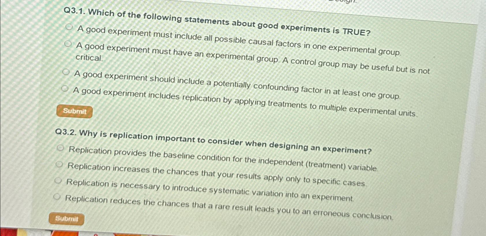 Solved Q3.1. ﻿Which of the following statements about good | Chegg.com