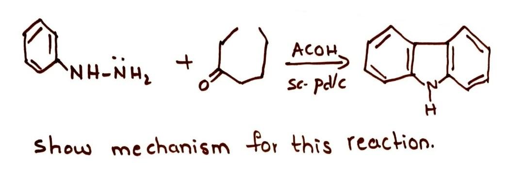 Solved On the court ACOH sc.pdlc Show mechanism for this | Chegg.com