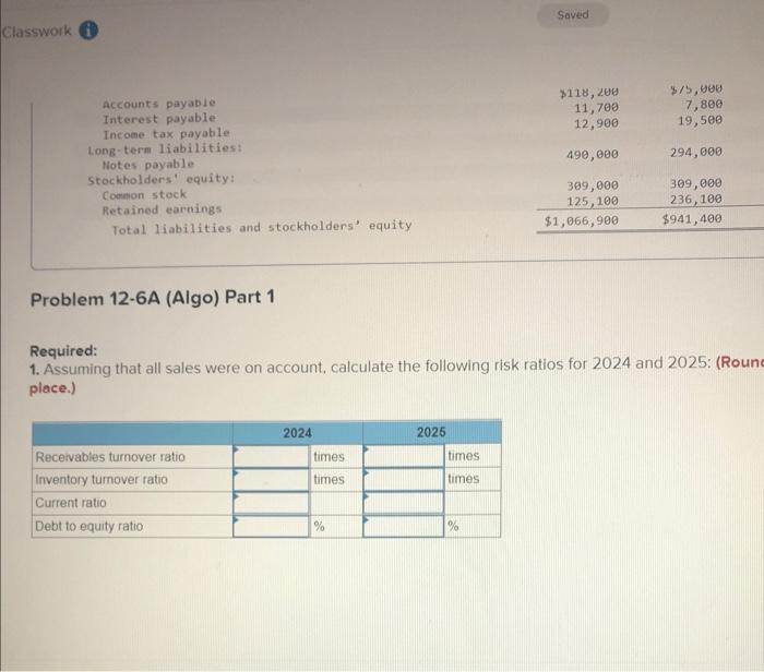 Solved Exercise 12-2 (Algo) Prepare vertical analysis | Chegg.com
