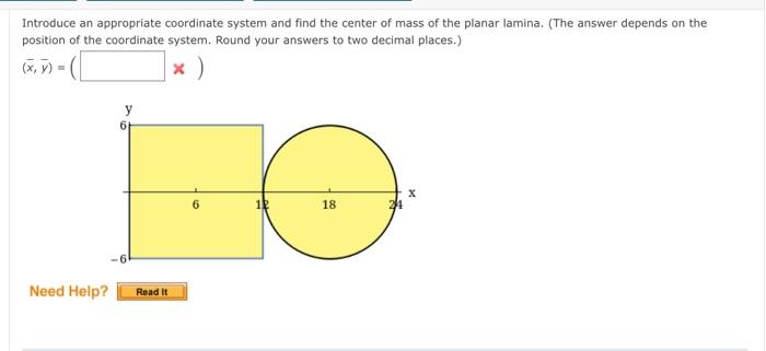 Solved Introduce an appropriate coordinate system and find | Chegg.com
