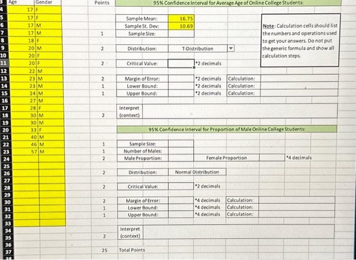 Solved Using the same excel sheet you submitted for Part 2, | Chegg.com