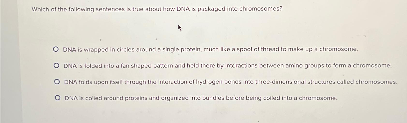 Solved Which Of The Following Sentences Is True About How Chegg