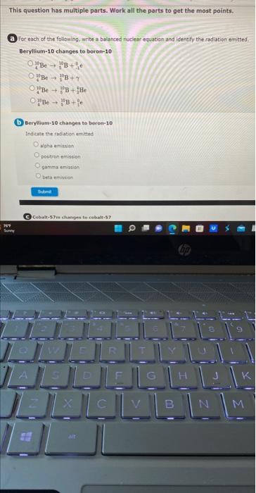 Solved This question has multiple parts. Work all the parts | Chegg.com