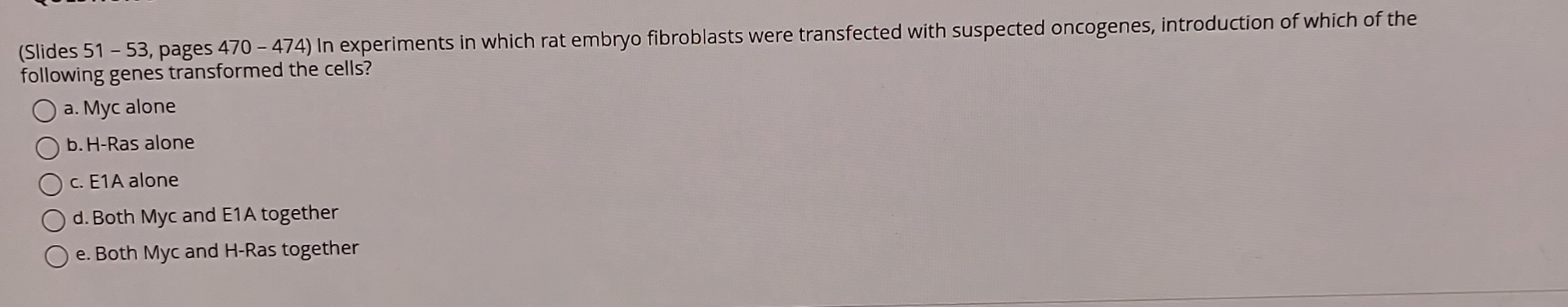 Solved (Slides 51-53, ﻿pages 470-474 ) ﻿In experiments in | Chegg.com