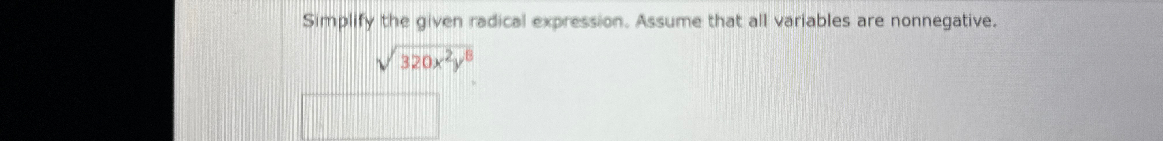 Solved Simplify the given radical expression. Assume that | Chegg.com