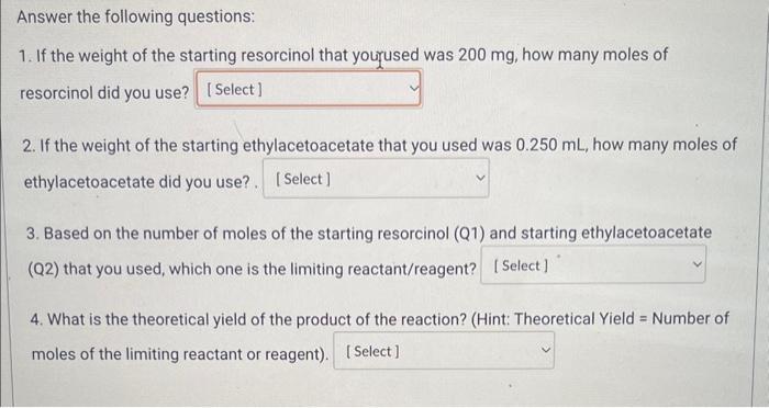 Solved Answer the following questions: 1. If the weight of | Chegg.com